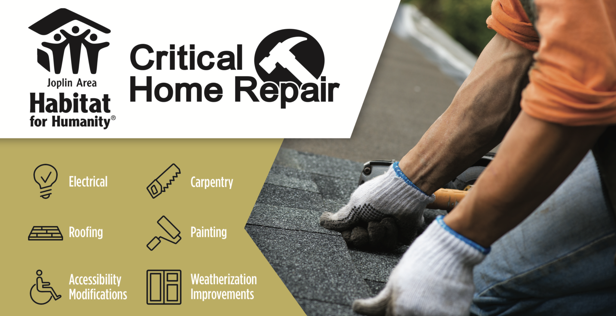 Critical Home Repair | Joplin Area Habitat For Humanity